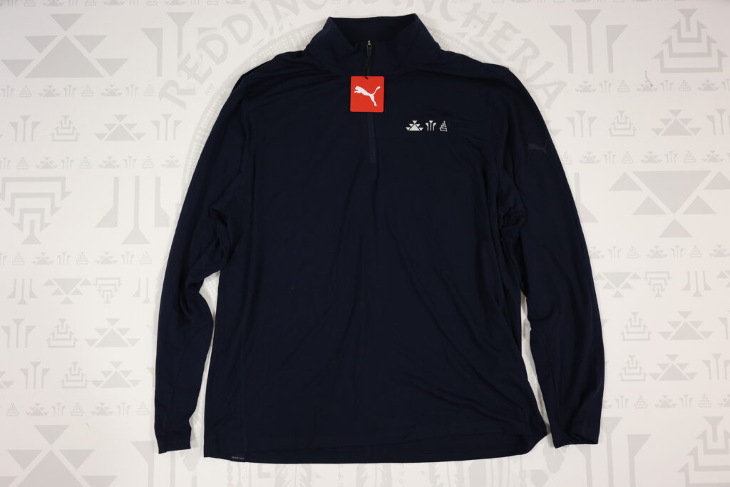 Men’s Puma Sweater-Navy Blue – Redding Rancheria Company Store